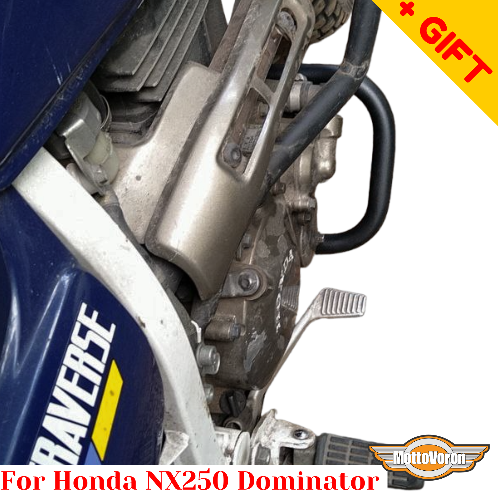 For Honda NX250 engine guard NX 250 Dominator crash bars, Bonus | eBay