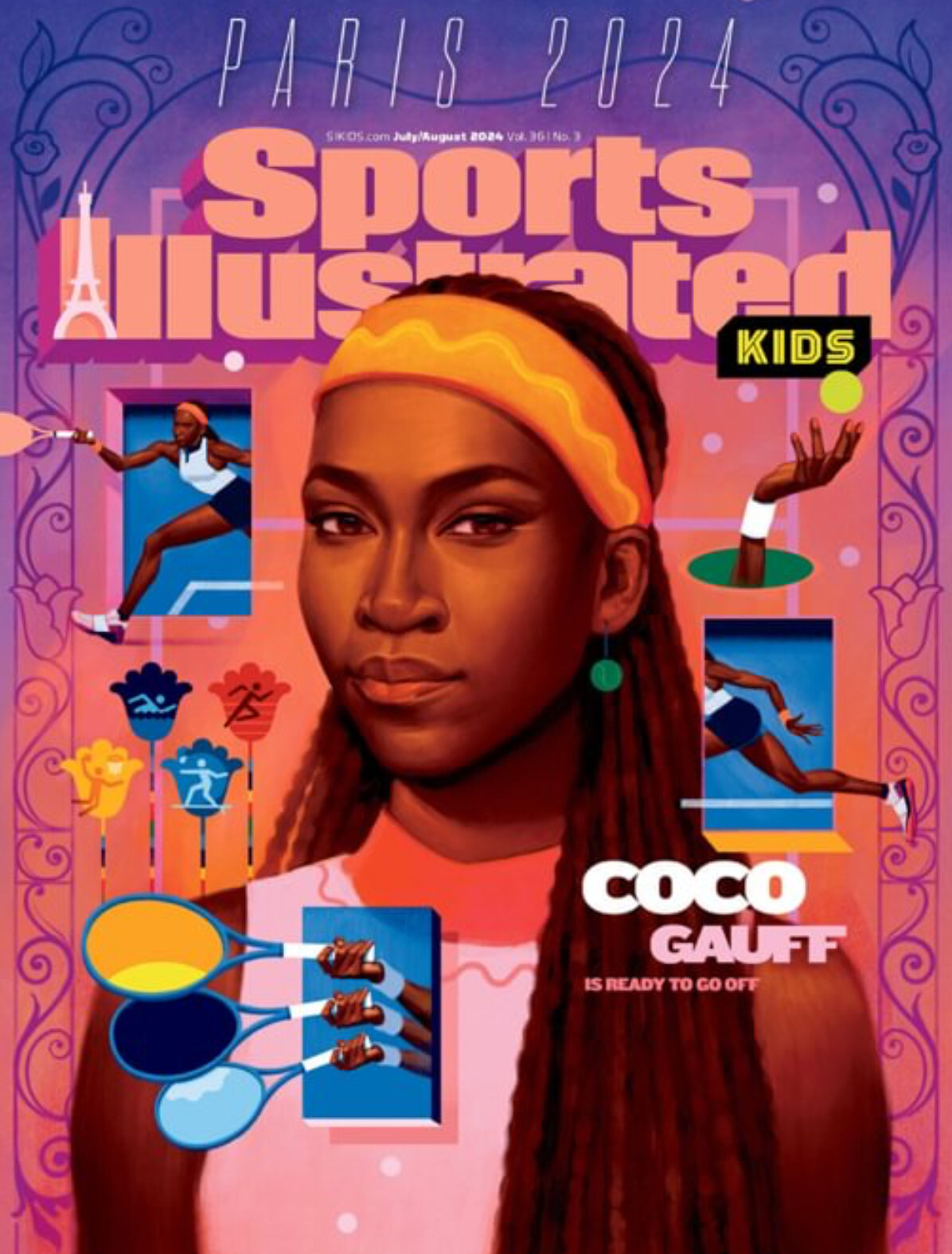 COCO GAUFF PARIS OLYMPICS 2024 - SPORTS | Grelly USA