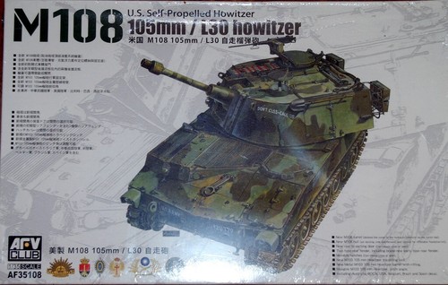 AFV Club 1/35 US/ROC M108 105mm/L30 Self-Propelled Howitzer #AF35108 | eBay