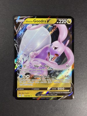 Hisuian Goodra V 135/196 - Sword Shield - Lost Origin - Pokemon Card ...