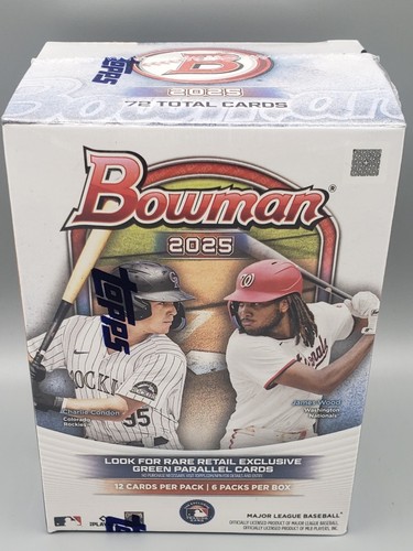 2025 Bowman Baseball Blaster Box-New/Factory Sealed | eBay