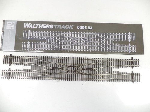 Walthers Ho code 83 #6 Double Crossover Switch Track, (lot dd), | eBay