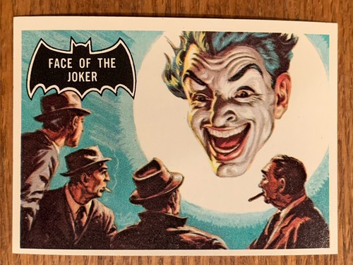 1966 BATMAN BLACK BAT #9 FACE OF THE JOKER SET BREAK COMBINED SHIP NO ...
