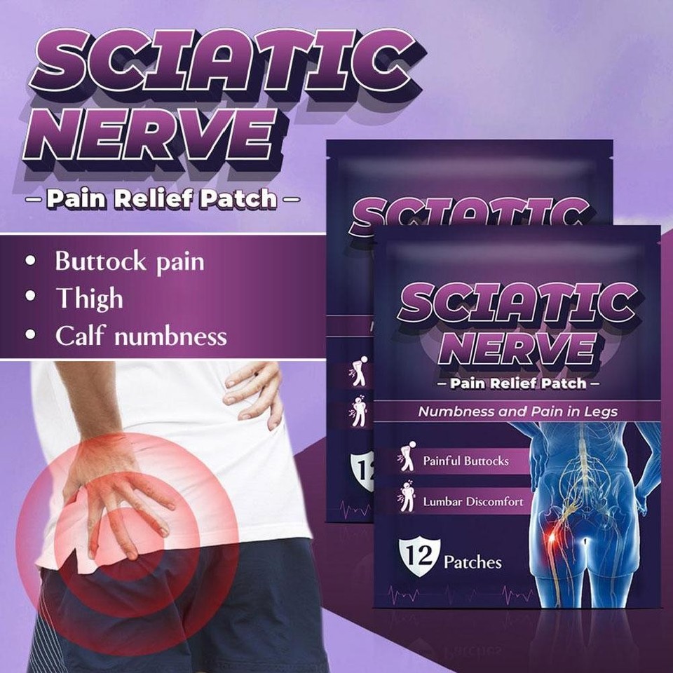 12 Pieces Sciatic Nerve Acupuncture Patches U K/ F8X9 | eBay Australia