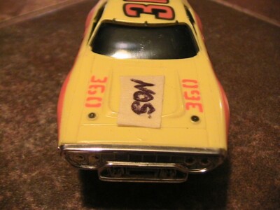 UNUSED VINTAGE AURORA/AFX PLYMOUTH ROAD RUNNER Stock Car MAGNASONIC-Yel ...
