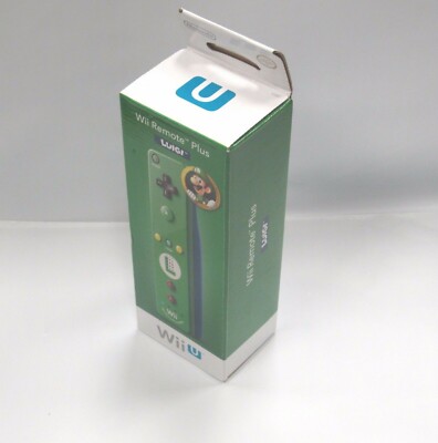 Official Wii Remote Plus Controller for Nintendo Wii and Wii U (Luigi ...