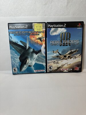 Ace Combat 4: Shattered Skies & Rebel Raiders Operation Nighthawk CIB ...