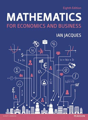 Mathematics for Economics and Business by Jacques, Mr Ian Book The Fast ...
