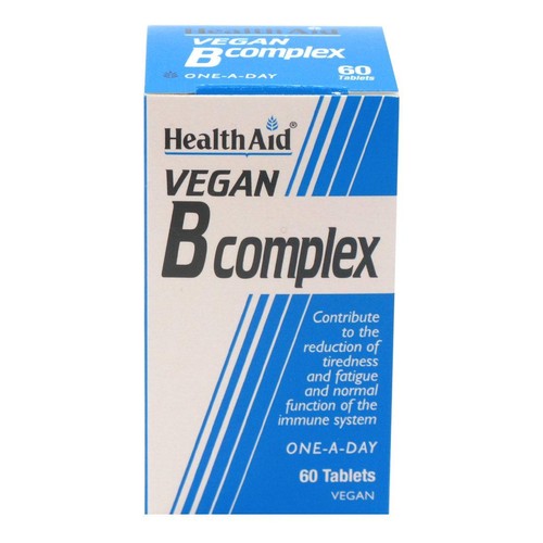 HEALTH AID VEGAN B COMPLEX - 60 TABLETS | eBay