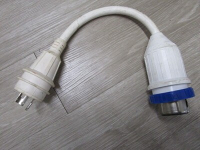 Charles Industries Marine Boat Shore Power Adapter 30A to 50A Pigtail ...