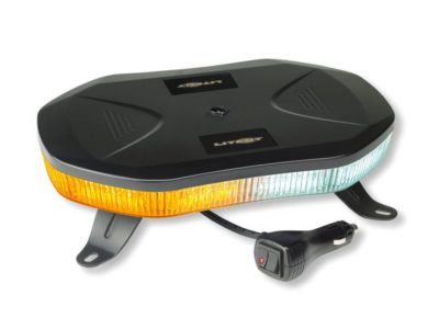 Lite-It Mini Amber/ White LED Light Bar-Warning Light | eBay