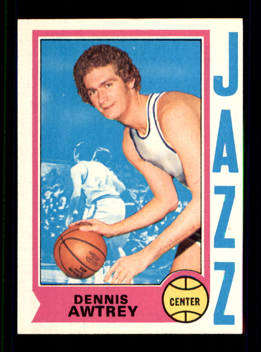 1974-75 Topps #74 Dennis Awtrey - Crease Free | eBay