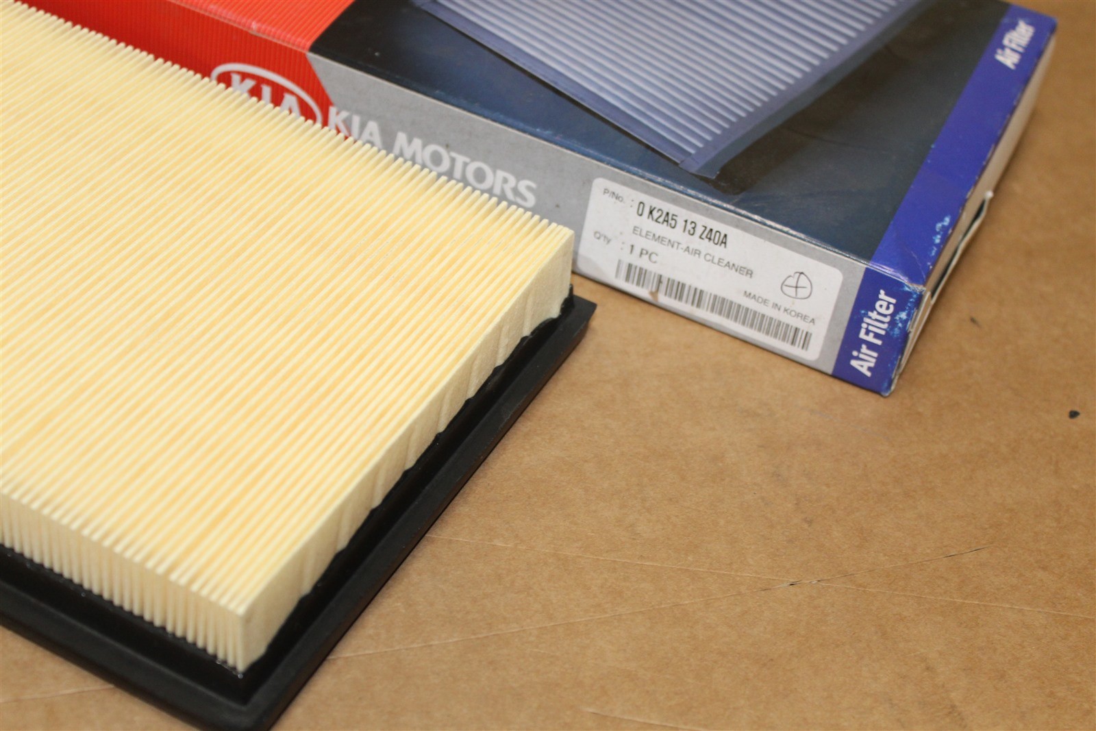 0K2A513Z40A Air Filter New Genuine KIA Part | eBay