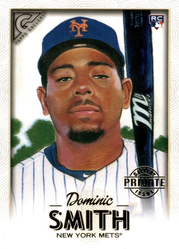 2018 Topps Gallery #71 Dominic Smith Artist Proof Great | eBay