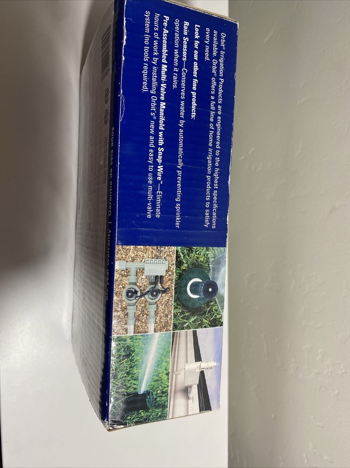 NEW Orbit WaterMaster 4 Station Dual Program Sprinkler Timer Model ...