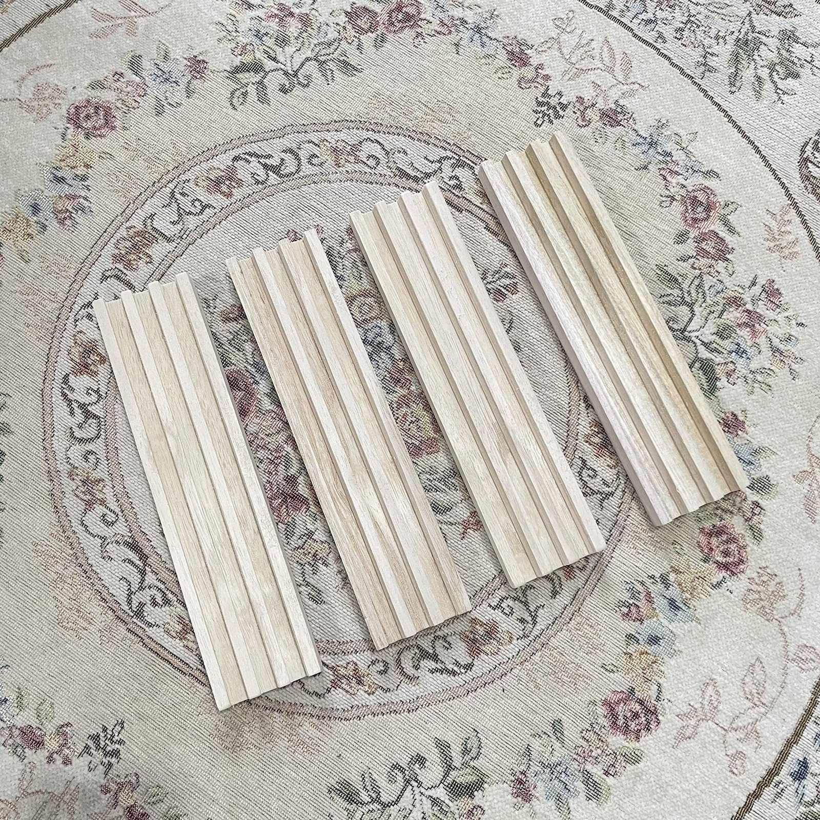 Domino Racks for Mexican Train Dominoes Wooden Domino Holders Set of 4 ...