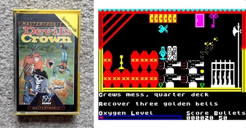 Sinclair ZX Spectrum 48K Game - DEVIL'S CROWN - Mastertronic - Tested ...