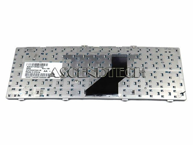 GENUINE HP PAVILION DV6000 SERIES LAPTOP SPANISH KEYBOARD SILVER ...