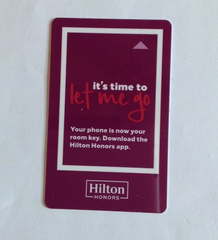 Hilton Digital Key Card