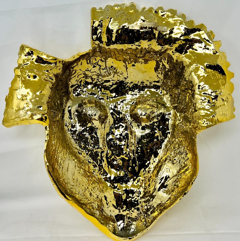 Harrison Ford Indiana Jones Signed Full Size Orellana Burial Mask BAS ...