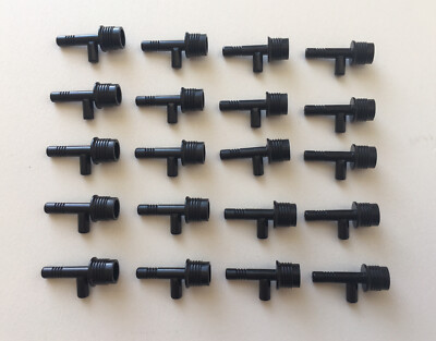 LEGO Vintage Lot Of 20 Black Minifig, Utensil Space Gun / Torch | eBay