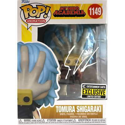 Eric Vale signed Tomura Shigaraki Funko POP! MHA #1149 JSA ...