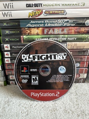 Def Jam Fight for NY Greatest Hits (Sony Playstation 2, PS2) Disc Only ...