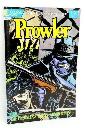 The Prowler #2 Blood and Evil Timothy Truman Scout 1987 Eclipse Comics ...