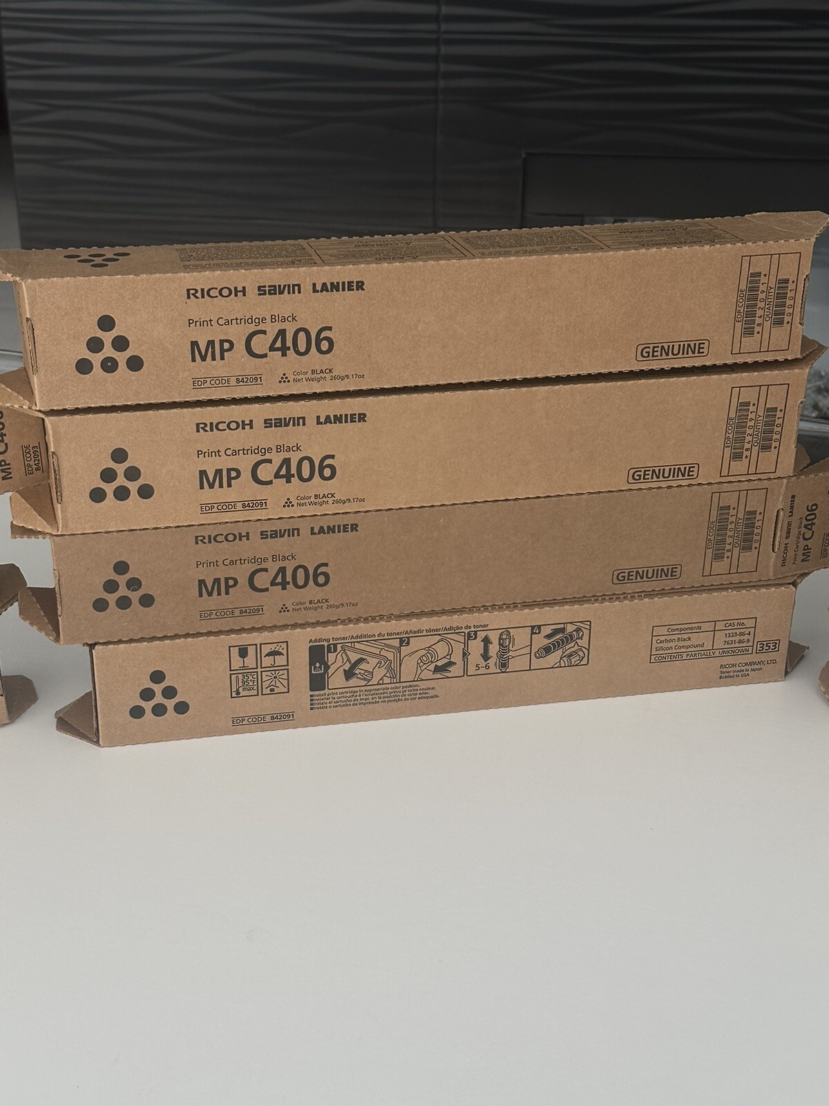 ricoh mp c406 toners Black | eBay