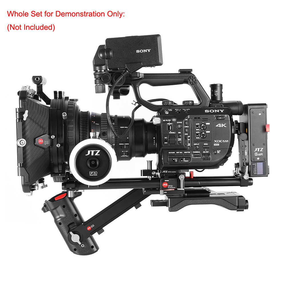 JTZ DP30 4x4" Film Matte Box Carbon Fiber 15mm/19mm For Sony RED For ...