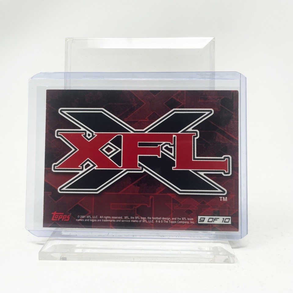XFL - 2001 Topps - XFL League Logo Sticker Insert | eBay