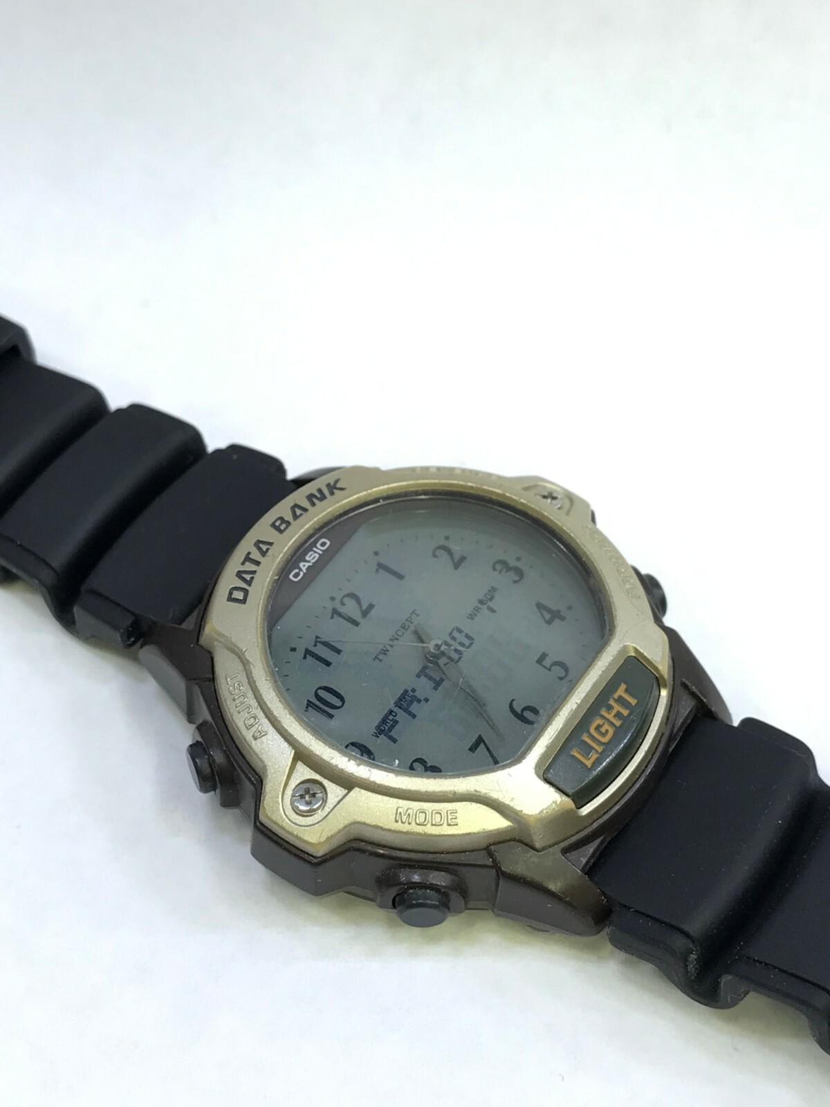 Pre-Owned Used Casio ABX-23 Mens Analog Digital Watch Databank ...