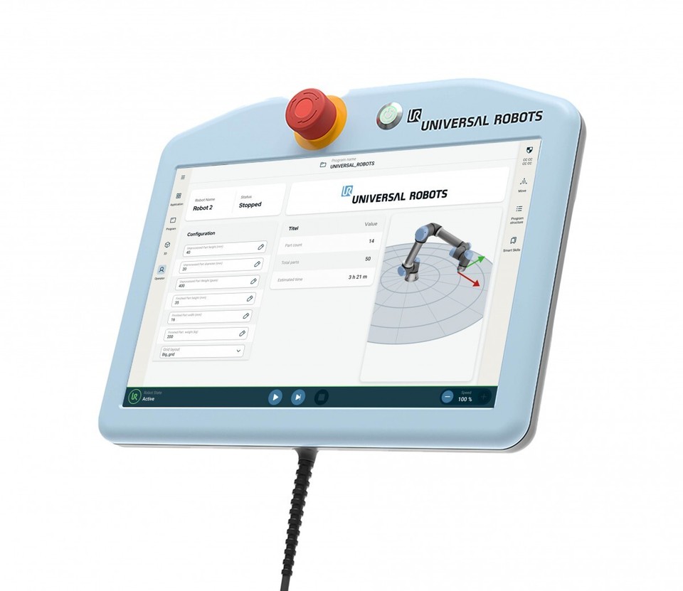 Monthly Rental: Universal Robots UR10e Robot Arm w/ Control Box & Teach ...