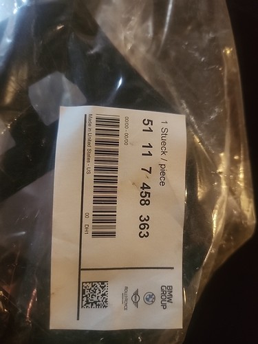 2019-2021 BMW X7 BUMPER GUIDE NEW OEM 51117458363 | eBay