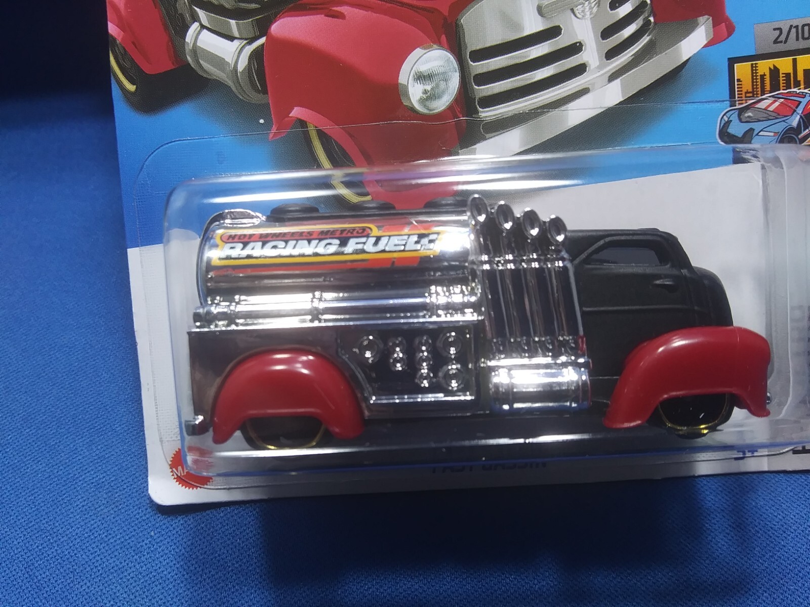 Hot Wheels Fast Gassin' HW Metro Series #2/10 Silver Diecast 1:64 Scale ...