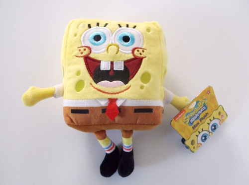 Spongebob Squarepants Mini Plush Doll Toy 7" Sponge Bob ~ New Great ...