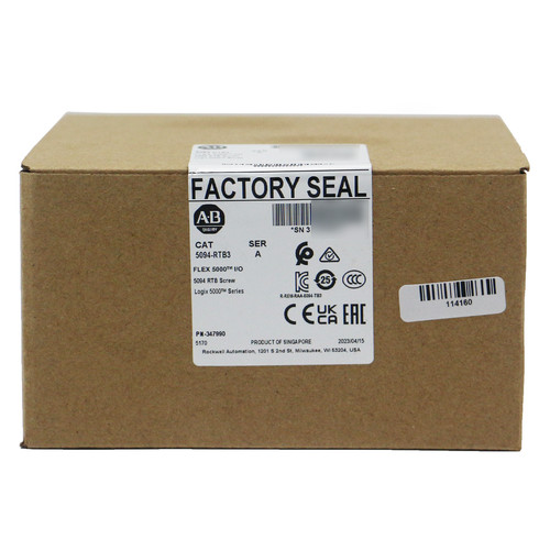 New Allen-Bradley 5094-RTB3 Flex 5000 I/O Logix 5000 Series Module | eBay
