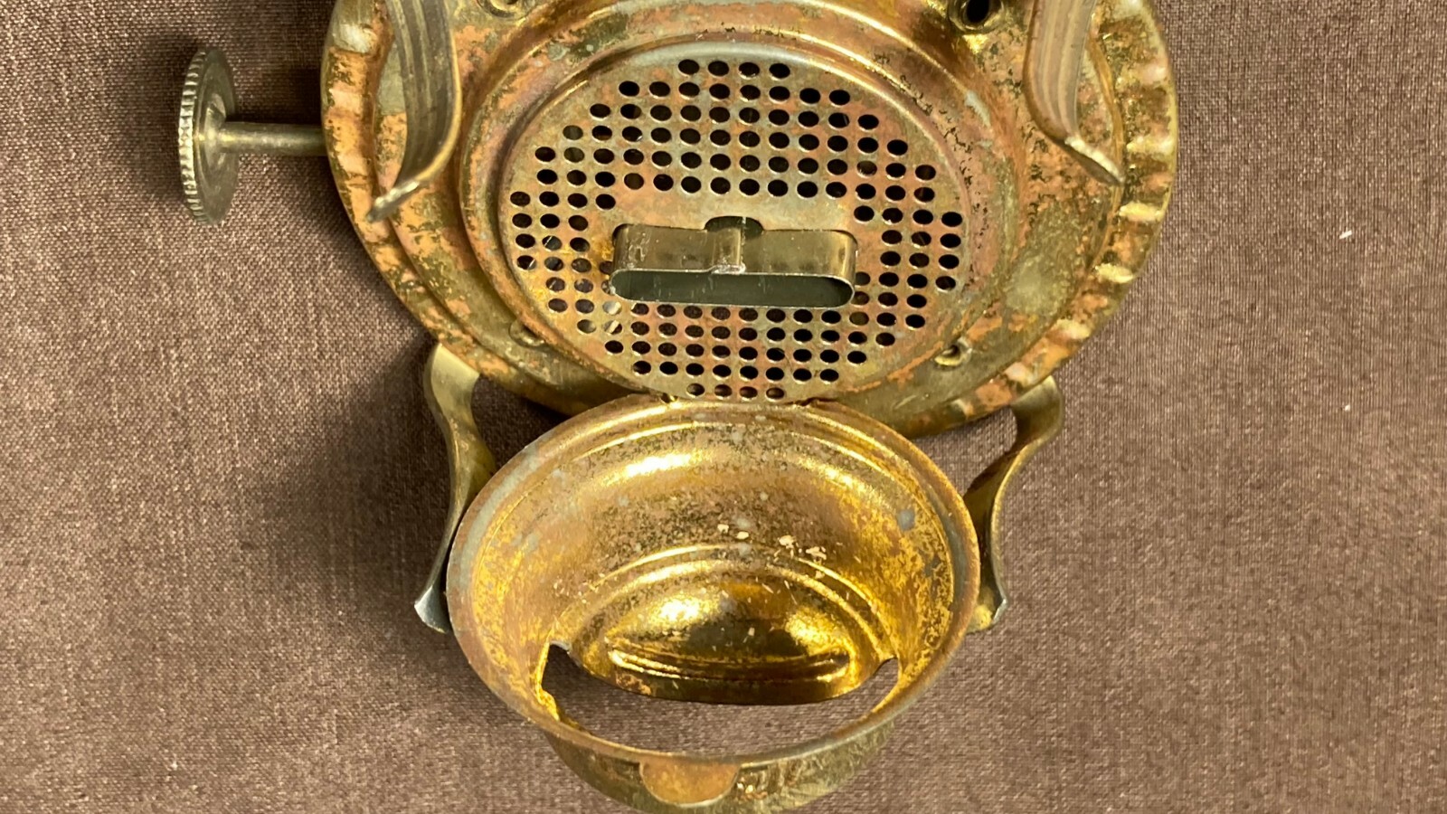 Vintage Antique Victory Kerosene Oil Lamp (Burner Only) Very Good Cond Brass | eBay