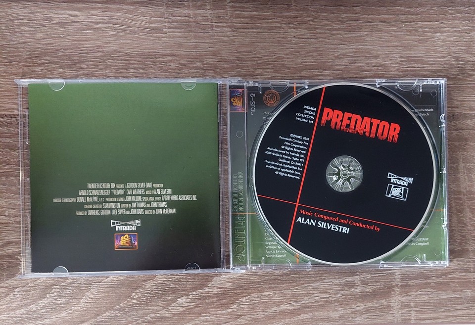 ORIGINAL SOUNDTRACK - The Predator CD Intrada Special Collection | eBay