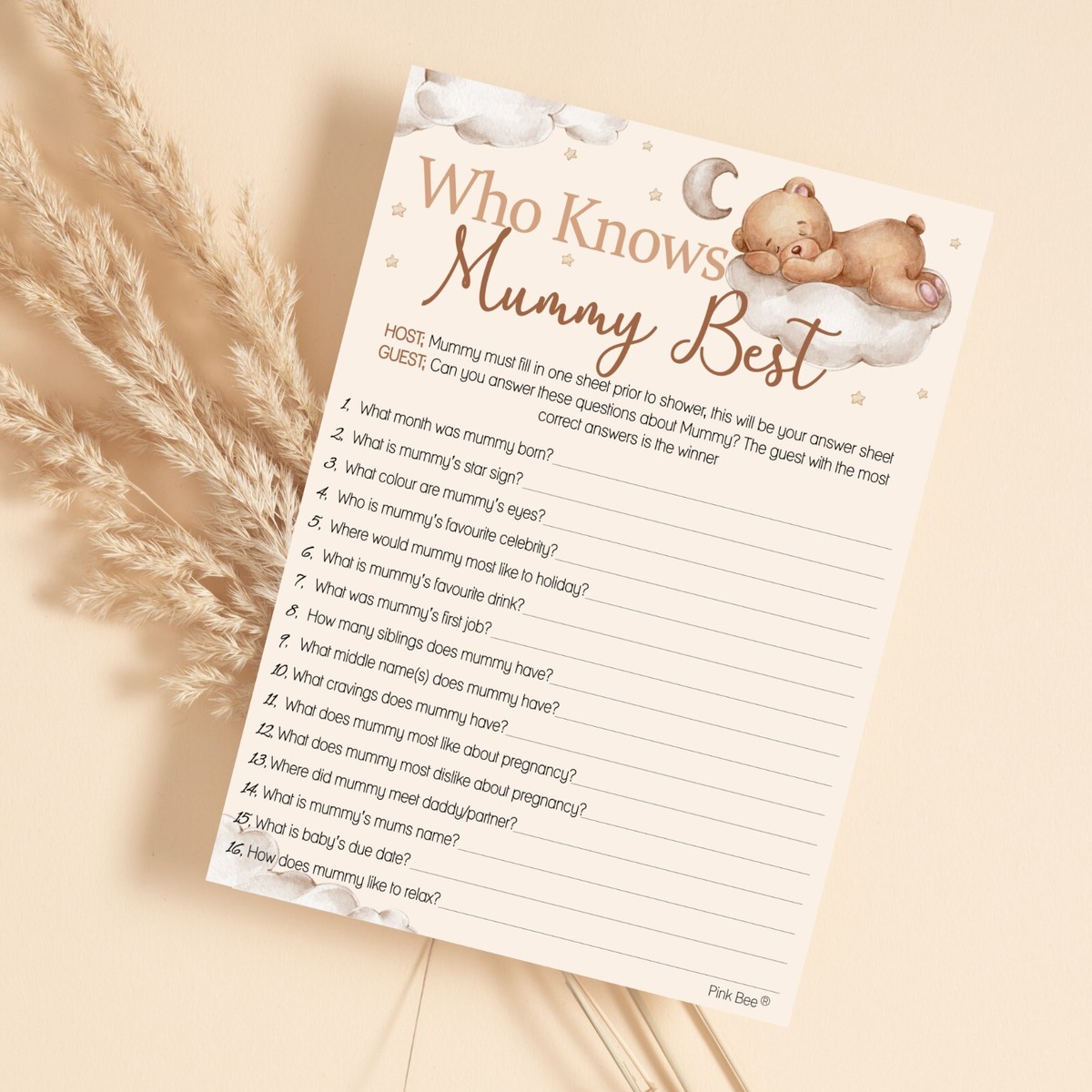 Who Knows The Pas Best Baby Shower Games - Infoupdate.org