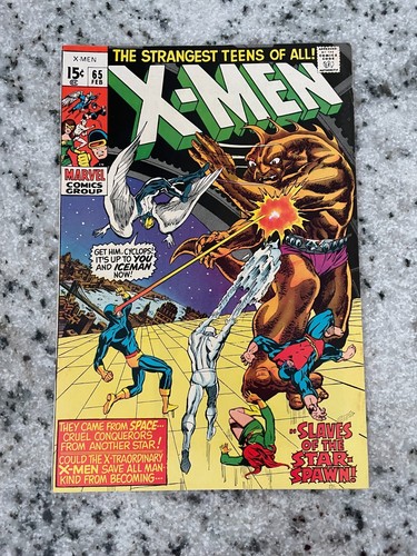 (Uncanny) X-Men # 65 NM Marvel Comic Book Magneto Beast Iceman Cyclops ...
