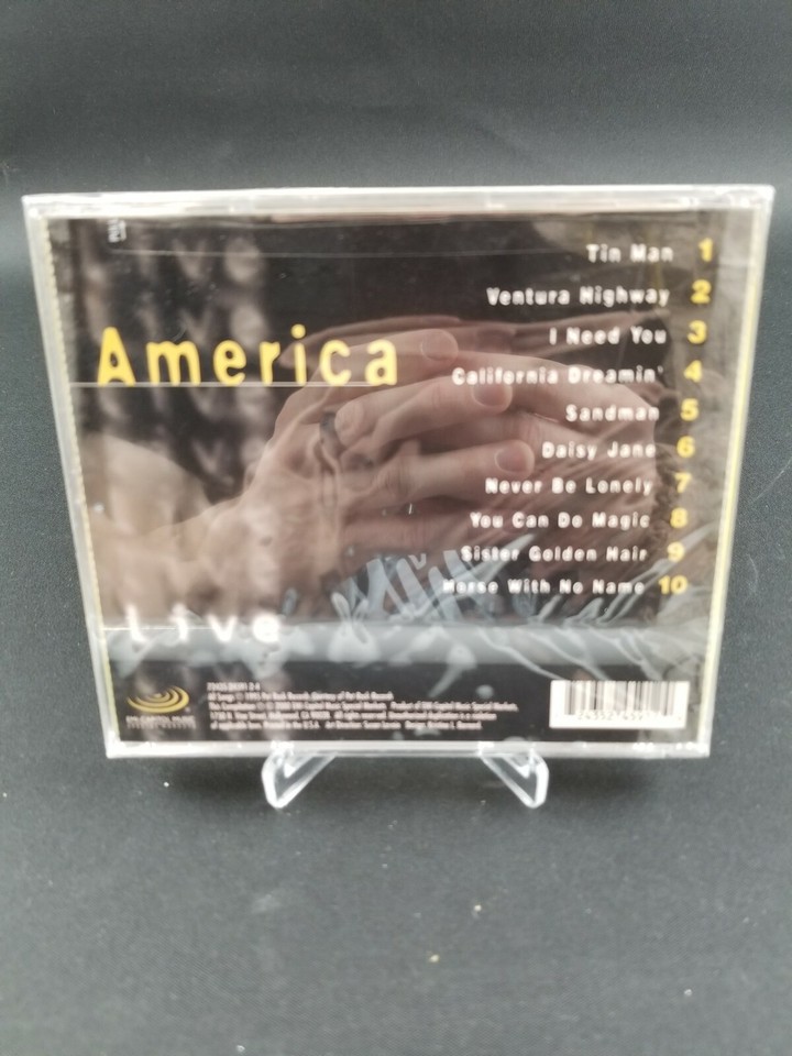 America Live with America, EMI-Capitol Special Markets Records SEALED ...