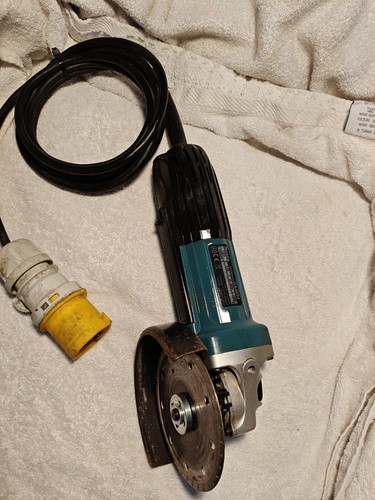 Makita GA4034 100mm 110v Paddle Switch Angle Grinder Working perfect 👍 ...