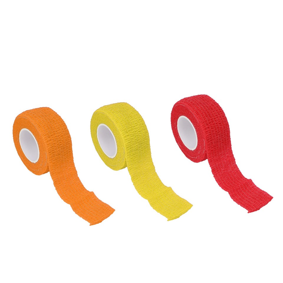 10 Rolls Self Adhesive Bandage Wrap Compression Prevent Calluses ...