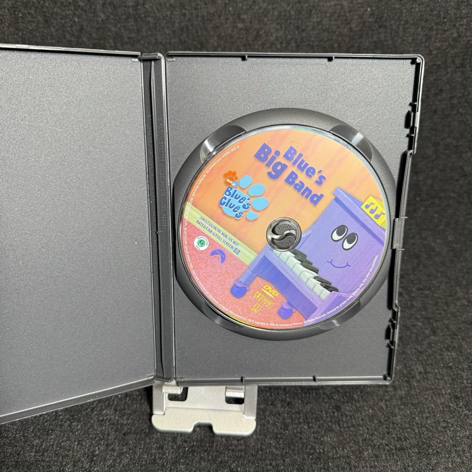 Lot Of 2 Blue’s Clues DVDs Blue's Big Band & Shapes And Colors ...