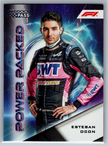 2024 Topps Paddock Pass Formula 1 Esteban Ocon Power Packed #PP-9 BWT ...