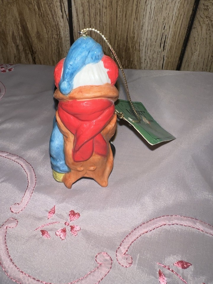 VINTAGE NWT MUPPETS STATLER AND WALDORF ORNAMENT HAND PAINTED SKATING SIGMA | eBay