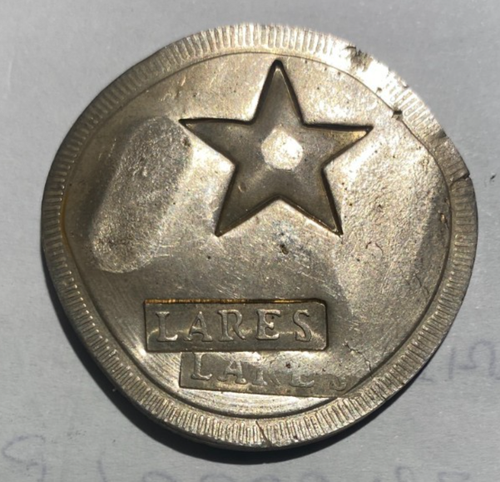 PUERTO RICO, EXONUMIA, PESO DEL GRITO DE LARES 1868, moderno, PLATA ...