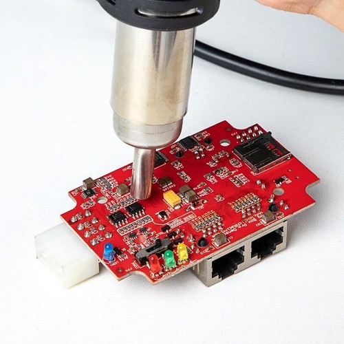 Digital Display Heat Gun Electric Soldering Iron 2-in-1 Welding Table ...