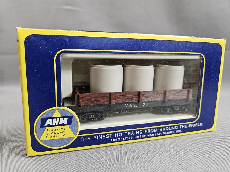 HO TRAIN LOT - 9 Vintage AHM Train Cars In Original Boxes | eBay